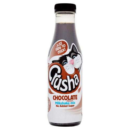 Crusha No Added Sugar Chocolate Milkshake Mix - 1x500ml on OnBuy