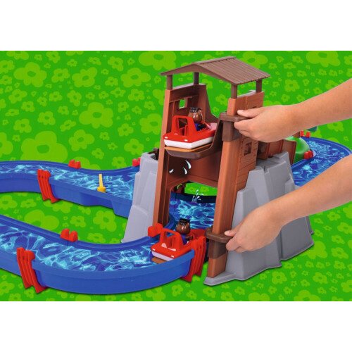 AQUAPLAY AdventureLand Outdoor WaterWay Extra Large Kids Water Play ...