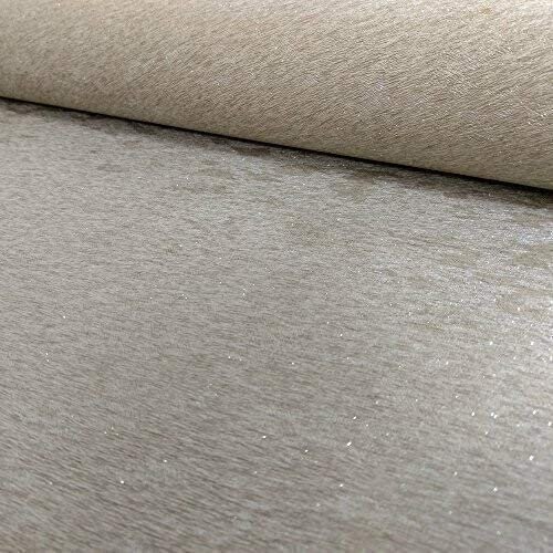 Grandeco Plush Glitter Wallpaper Taupe A14005 Full Roll on OnBuy