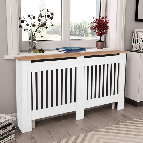 Radiator Covers Modern White Decorative on OnBuy