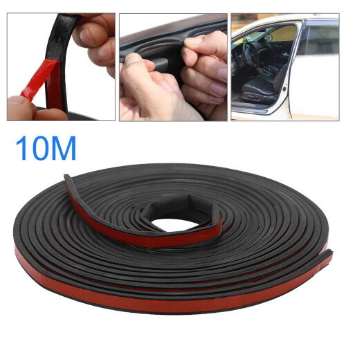10m Car Seal Strip U Shape Door Boot Edge Protectors Trim Guard Rubber ...