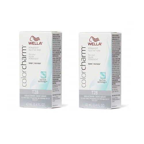 (T28 + T28) Wella Color Charm T10 Pale Blonde Permanent Liquid Hair ...