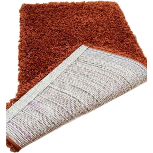 Abaseen Shaggy Rugs Quality Living Room Area Rugs-Terracotta,160 x 230 ...