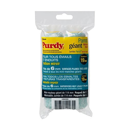 Purdy 140624040 Jumbo Mini Parrot Roller Replacements, 2-Pack, 4-1/2 ...