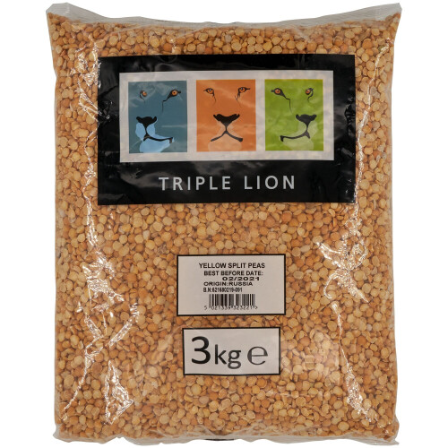 Triple Lion Yellow Split Peas - 1x3kg on OnBuy