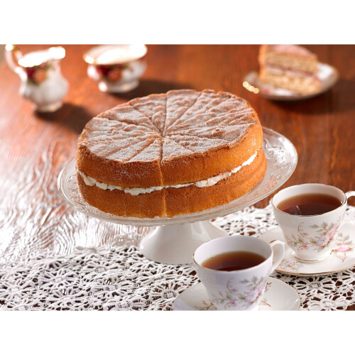 Handmade Cake Frozen Gluten Free Victoria Sponge Cake - 1x14ptn on OnBuy
