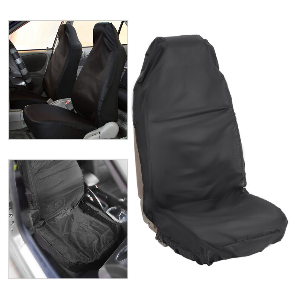 2X Car Front Seat Covers Universal Car Van Waterproof Protectors on OnBuy
