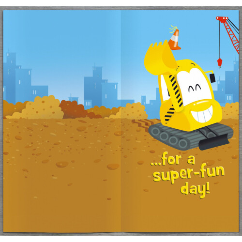 Disney You're 3 Big Digger 3rd Birthday Greeting Card Disney Character ...