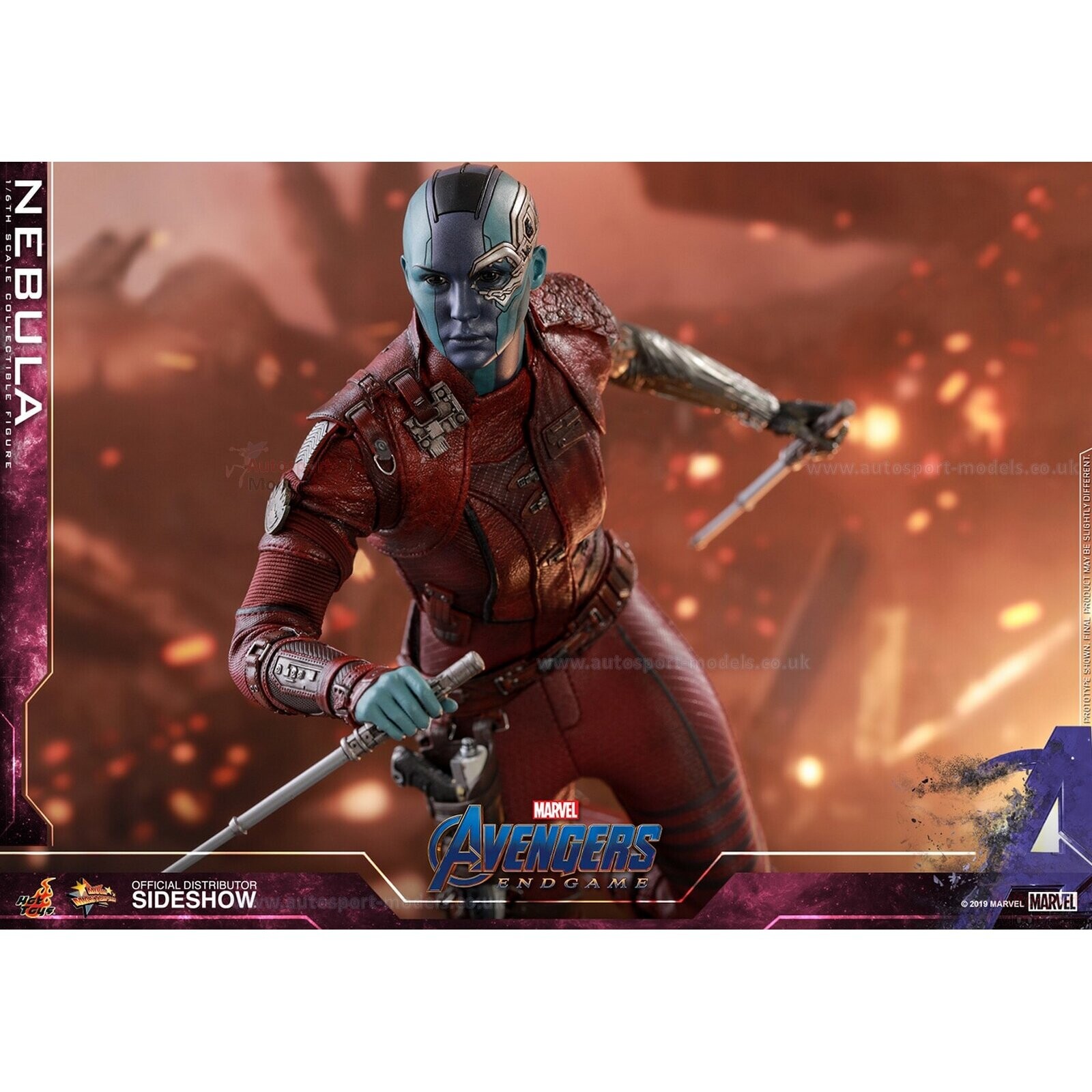 Nebula 1:6 Scale Action Figure by Hot Toys Avengers: Endgame on OnBuy