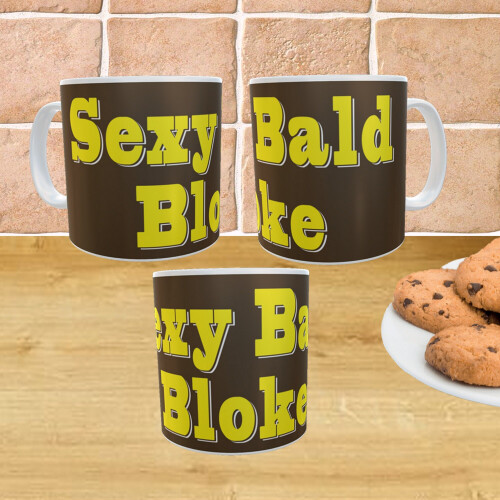 Sexy Bald Bloke Ceramic Gift Mug on OnBuy