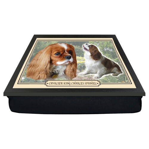 Cavalier King Charles Dog Breed Cushion Lap Tray Gift on OnBuy