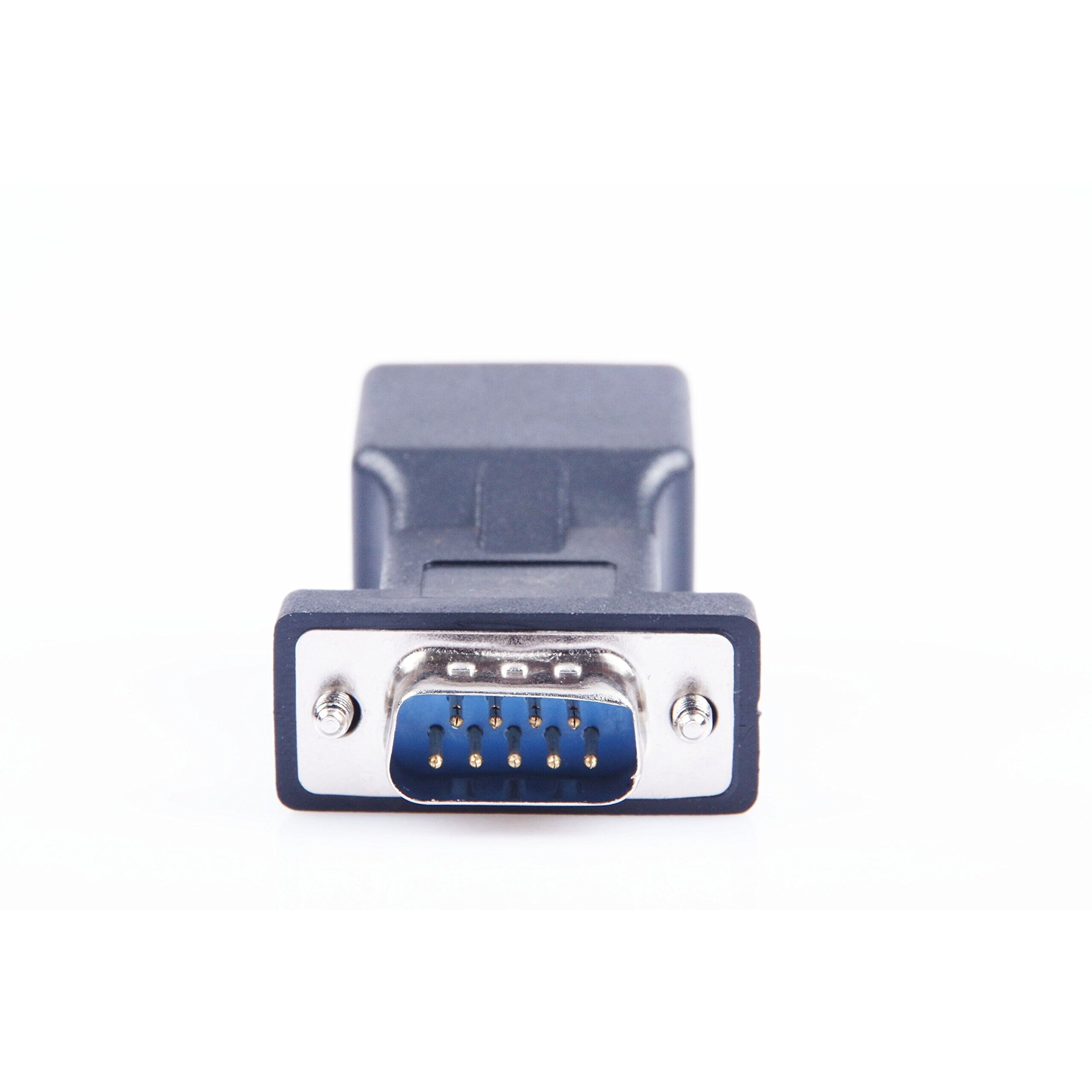 LM YN DB9 RS232 Male Port to RJ45 Female Connector Card DB9 Serial Port ...