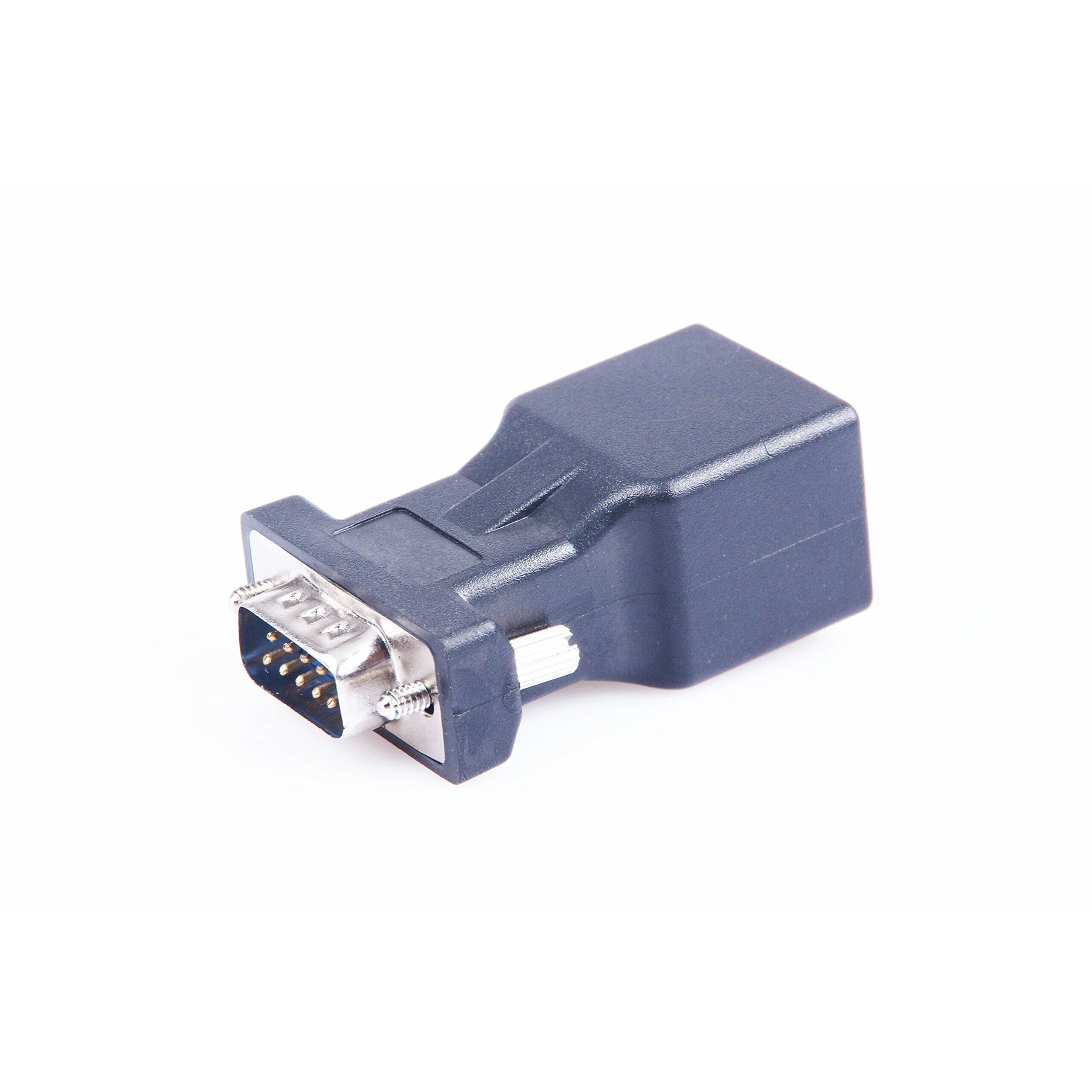 LM YN DB9 RS232 Male Port to RJ45 Female Connector Card DB9 Serial Port ...