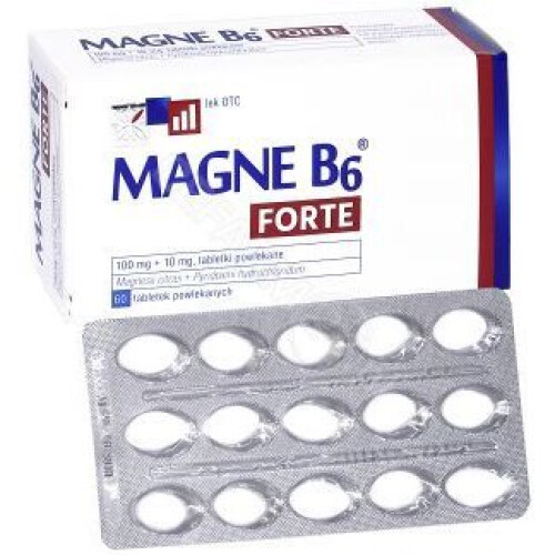 MAGNE B6 Forte 60 tablets, magnesium B6 on OnBuy