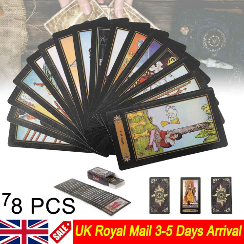 78 Cards Waite Rider Tarot Card Deck Vintage Colorful Box Future for ...