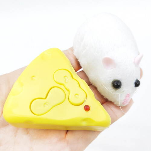 Wireless Remote Control Mouse Cheese Infrared Simulate Scary Toy ...