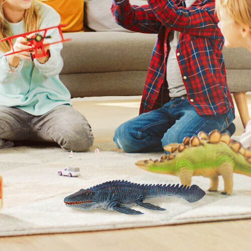 Large Jurassic World Realistic Mosasaurus Dinosaur Toy Animal Model on ...