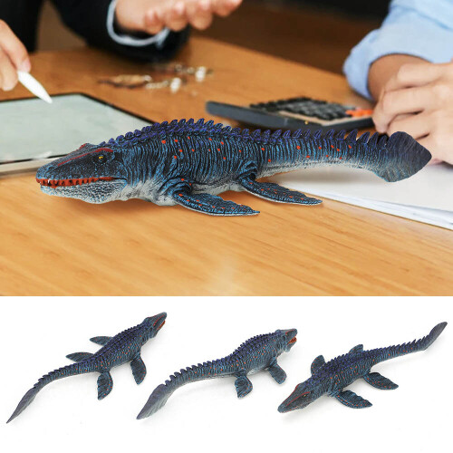30cm Long Realistic Mosasaurus Dinosaur Toy For Kids Model Figures on OnBuy
