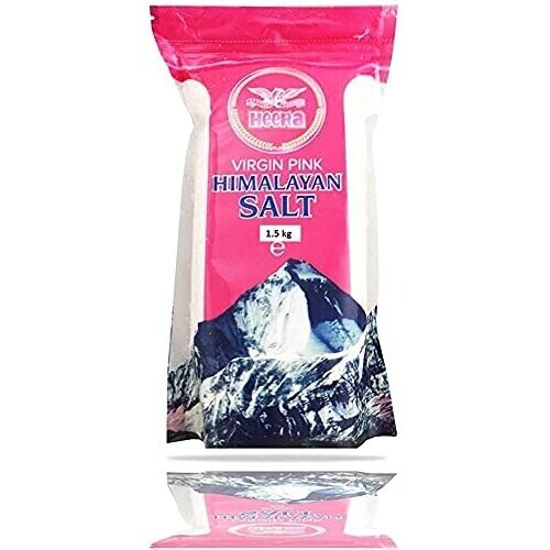 (Pack of 1) Heera Pink Salt 1.5kg ,No Added Preservatives ,Pure Premium ...
