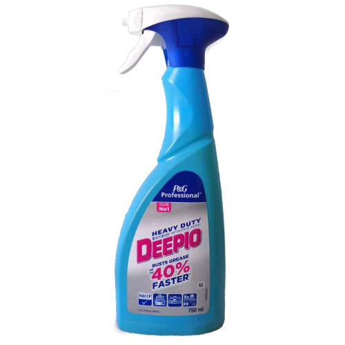 (6 packs) Deepio Heavy Duty Degreaser Buster Spray 750ml on OnBuy