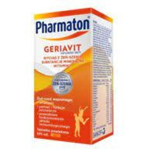 Pharmaton Geriavit x 100 tabletek on OnBuy