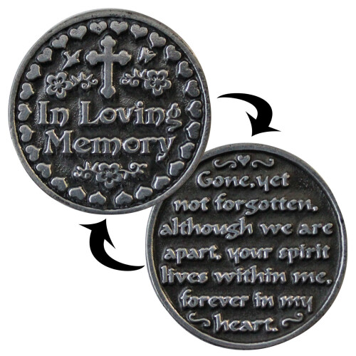 In Loving Memory Pocket Token Coin Gift on OnBuy