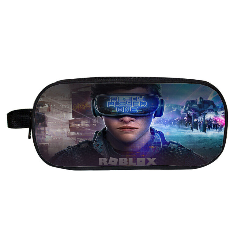 (#24) Roblox 3D Boy Girl Cartoon Pencil Case Pen Bag on OnBuy