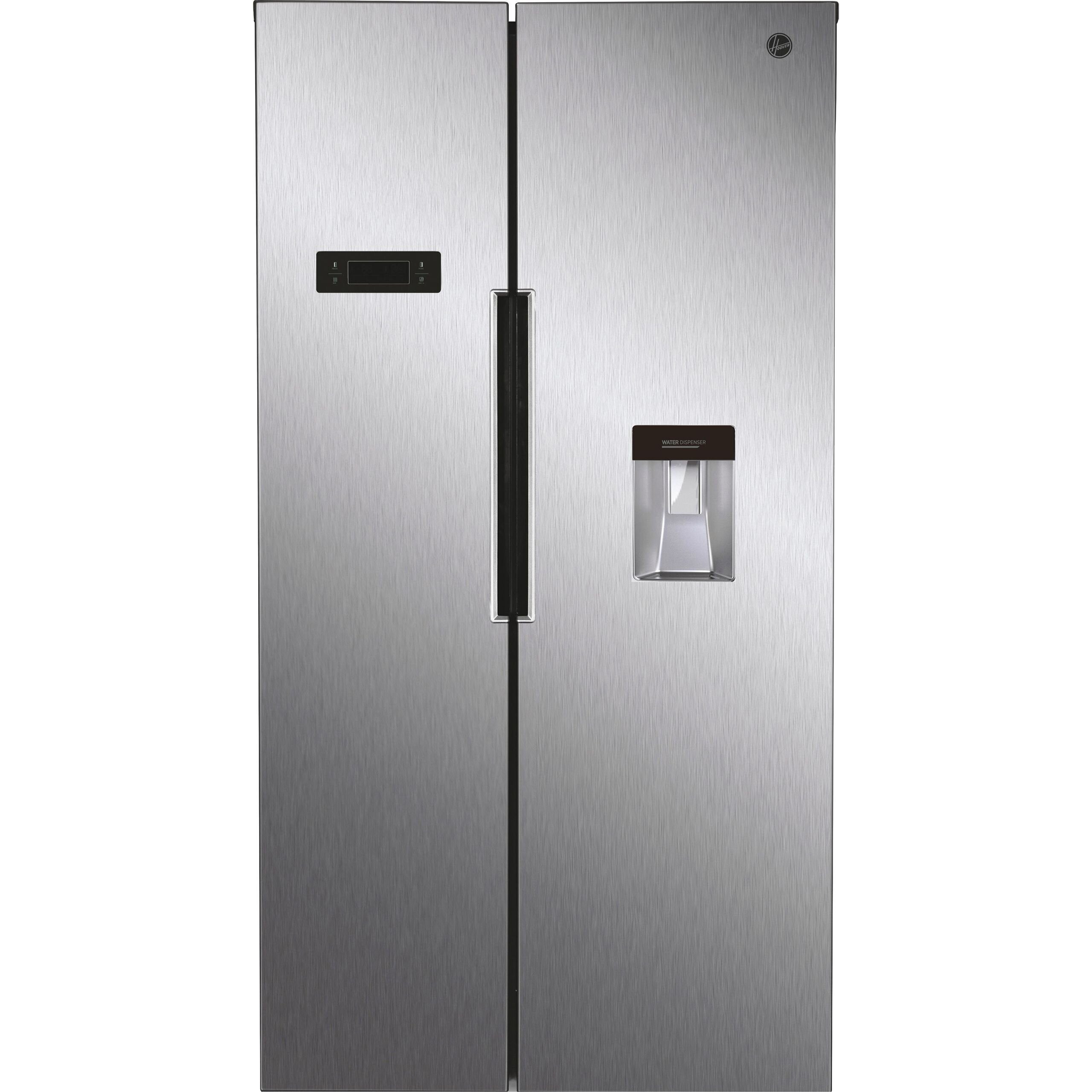 Hoover HHSBSO6174XWDK American Fridge Freezer - Stainless Steel Effect ...
