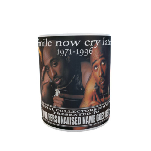 Personalised Icon Legend Tupac Ceramic Gift Mug on OnBuy