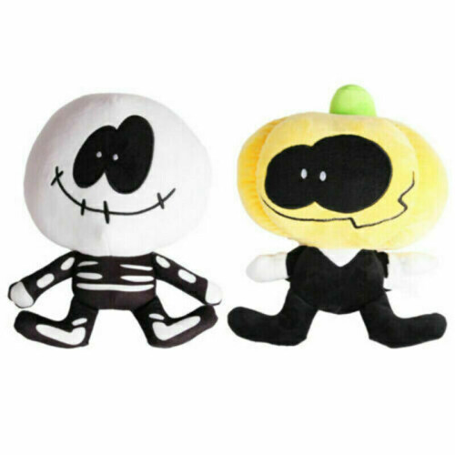 Kids Spooky Month Skid and Pump Friday Night Funkin Plush Toy Soft ...