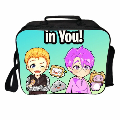 (14) Lankybox Lunch Bag Kid Cartoon Insulated Outdoor on OnBuy