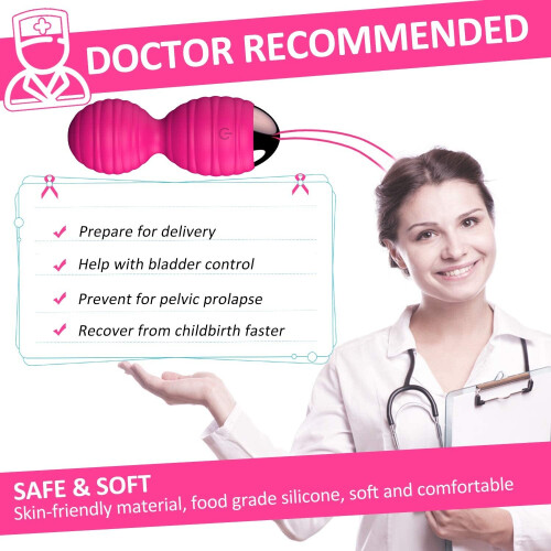 Kegel Exercise Balls Weights, Weighted Ben Wireless Remote for Women on ...