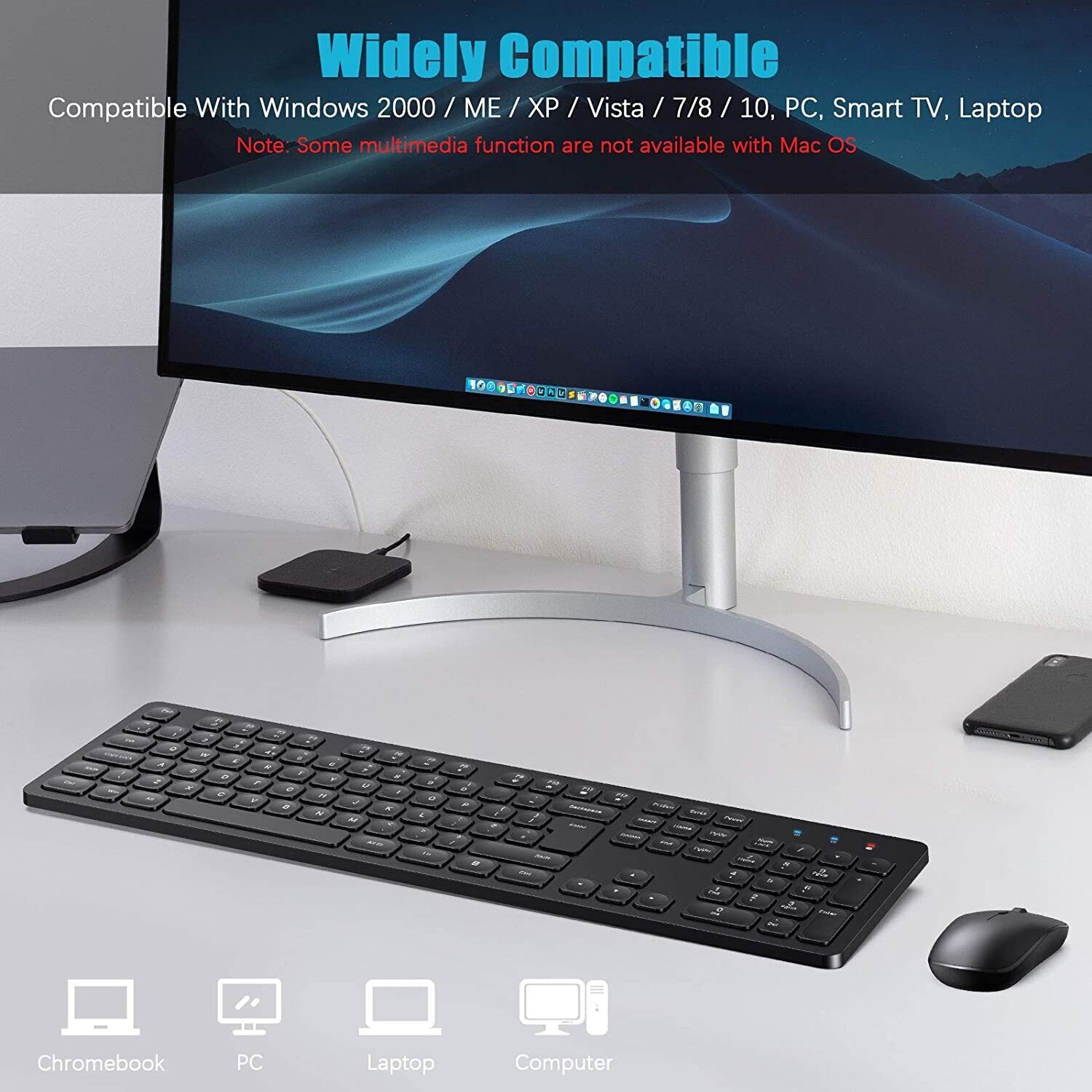 Wireless Keyboard And Mouse Tedgem 2 4g Pc Keyboard And Mouse Laptop Keyboard And Mouse