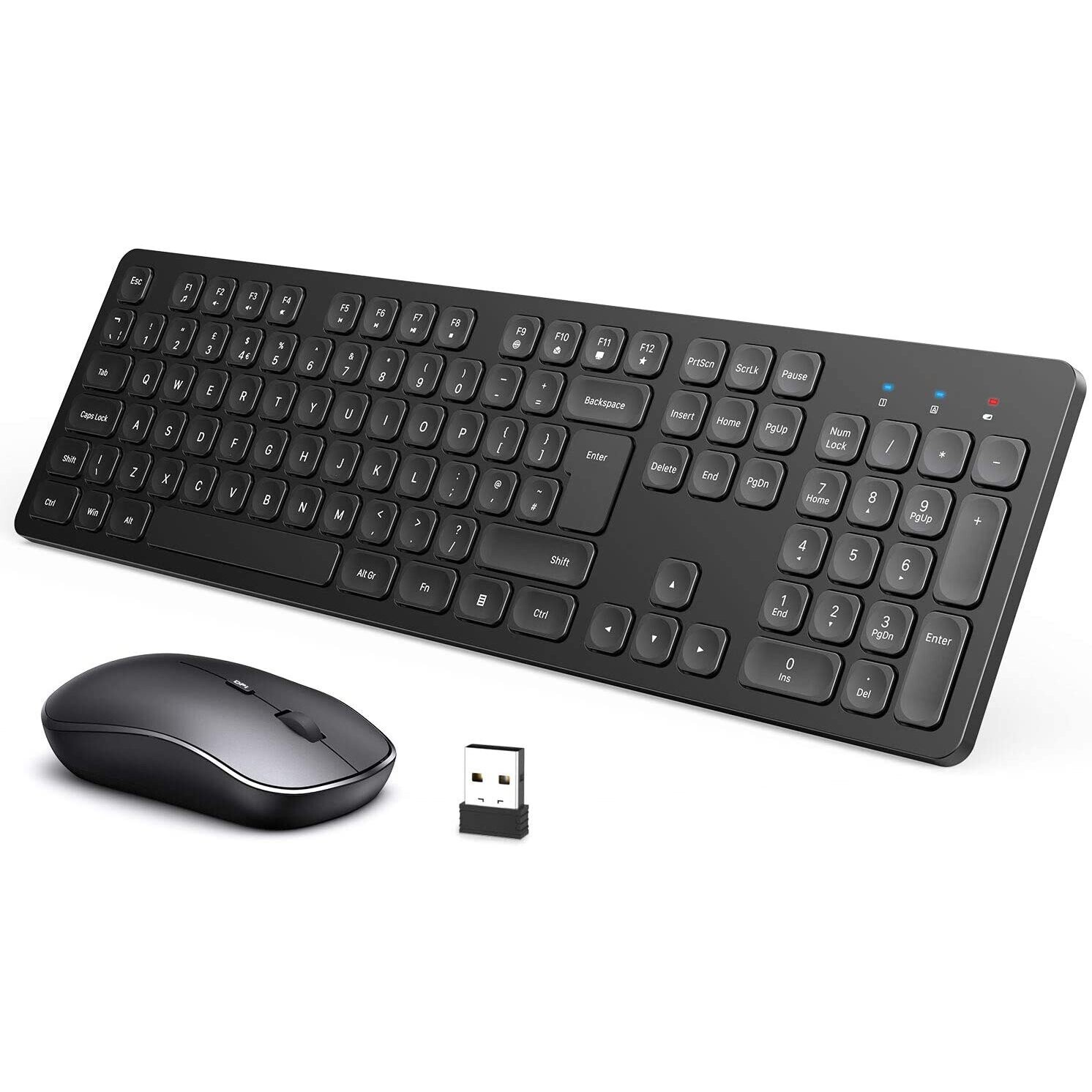 Wireless Keyboard And Mouse Tedgem 2 4g Pc Keyboard And Mouse Laptop Keyboard And Mouse
