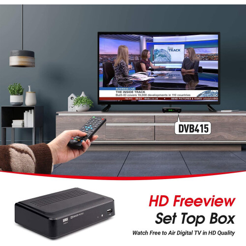 Freeview Set Top Box Recorder - August DVB415 - 1080P Freeview HD ...