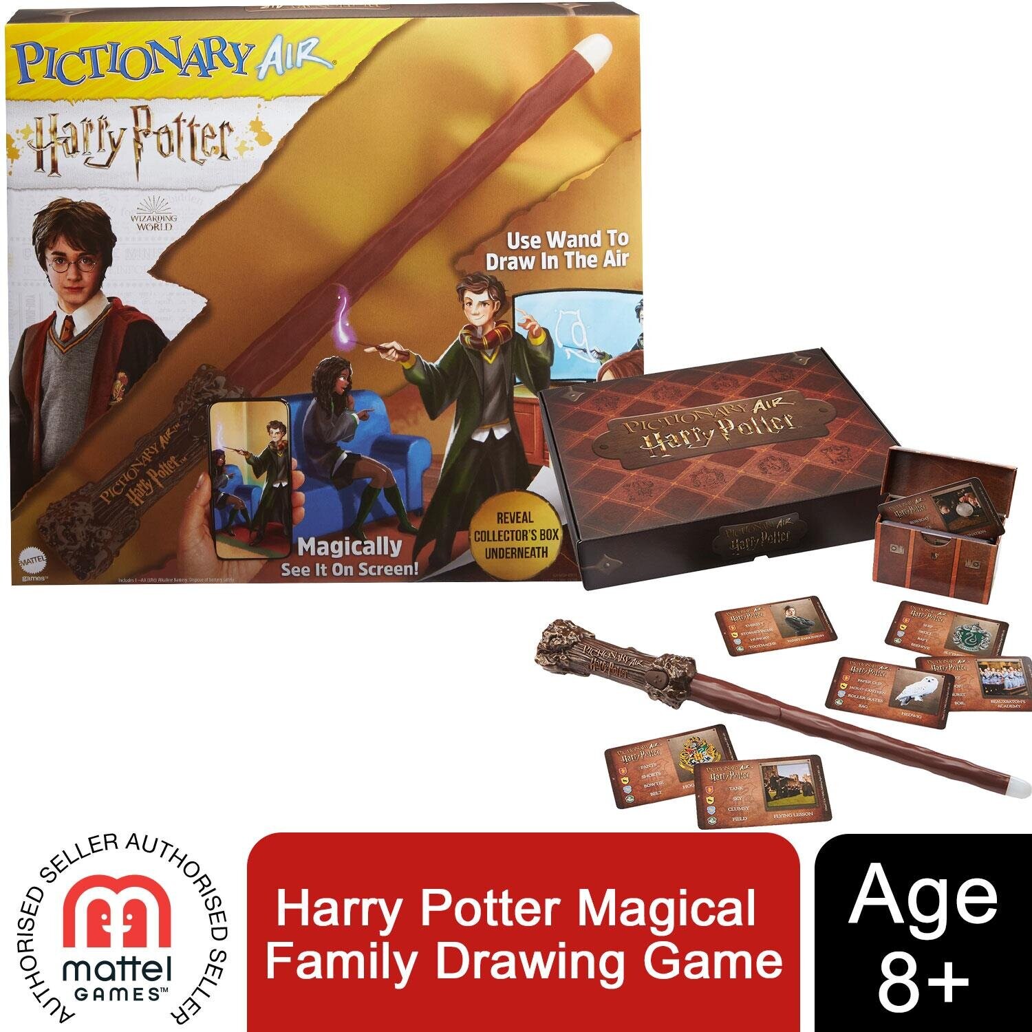 Pictionary Air Harry Potter Magical Family Drawing Game on OnBuy
