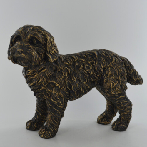 Bronze Effect Large Cockapoo Figurine on OnBuy