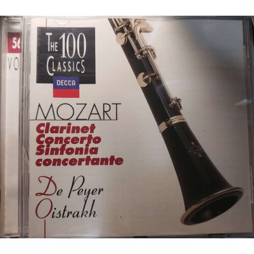 The 100 Classics - Mozart Clarinet Concerto Sinfonia concertante ...