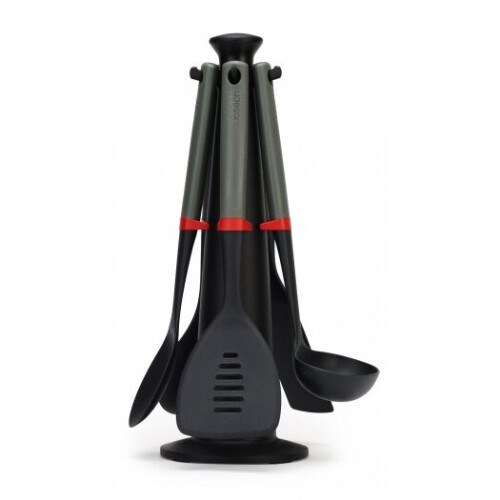 spoon carousel 35,4 x 12 cm nylon grey 6 pieces on OnBuy