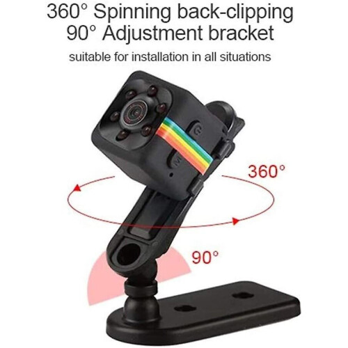 Mini Camera 1080P Portable Cube SQ11 Camera Mini Camera Security Night ...