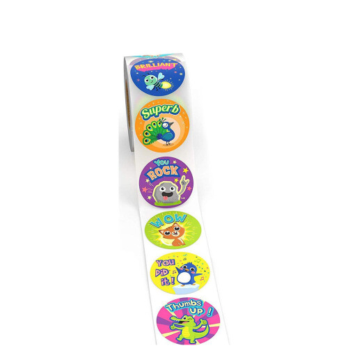 Reward Stickers for Teachers Fun Motivational & Incentive Stickers for ...