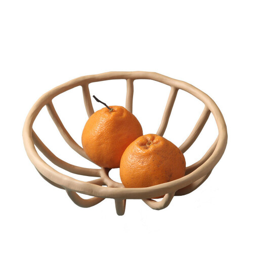Ins Wind Simple Morandi Fruit Plate Living Room Coffee Table Hollow ...