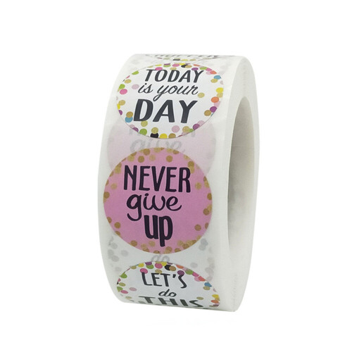 500pcs/roll Reward Stickers Encouragement Sticker Roll for Kids Cute ...