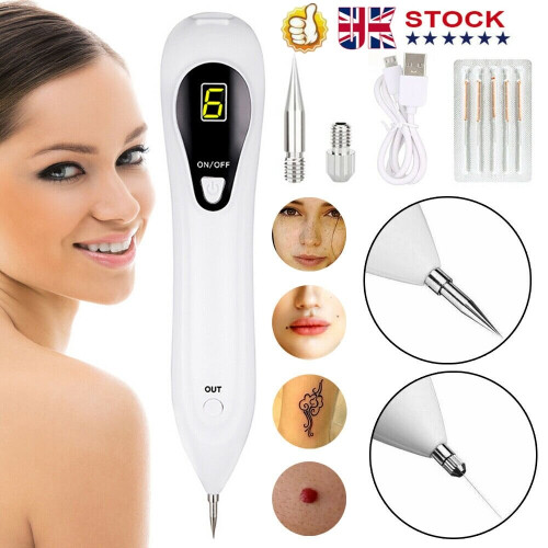 LCD Laser Skin Tag Remover Mole Wart Freckle Tattoo Removal Machine on ...