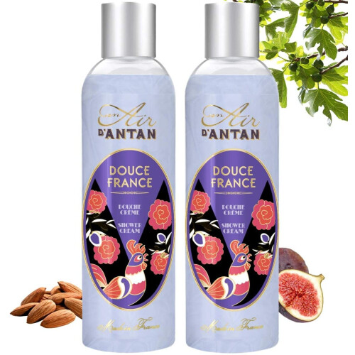 Fragranced Shower Gel Multipack 2x250ml Almond And Fig Un Air Dantan