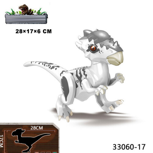 ( Styx Dragon white-17 ) Rex Indominus Dinosaur Figure Build Block Fit ...