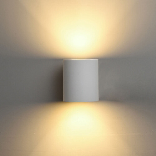 Modern Minimalist Wall Lamp Plaster Wall Lamp Creative Column Wall ...