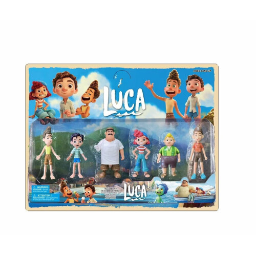 (with Box) 12cm Pixar Luca Figures Alberto Giulia Figurines on OnBuy