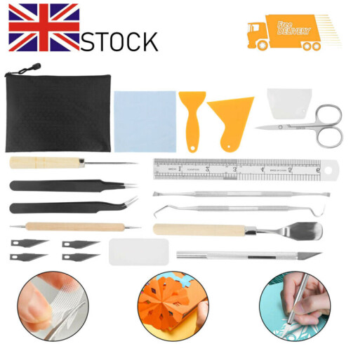 22Pcs Craft Vinyl Weeding Tools Set Basic Vinyl Tool for Cricut ...