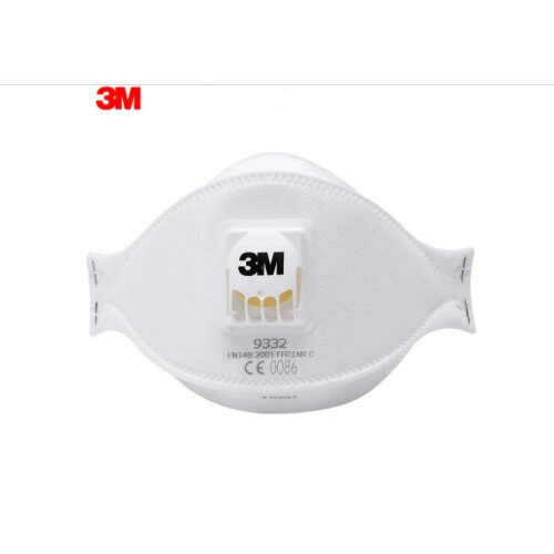 3M 9332+ FACE MASK AURA FFP3 N99 HEALTHCARE MEDICAL RESPIRATOR VALVED ...
